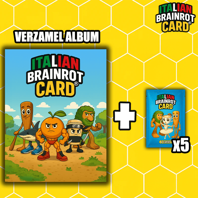 ITALIAN BRAINROT Starter Pack - Official Trading Card Game (TCG ...